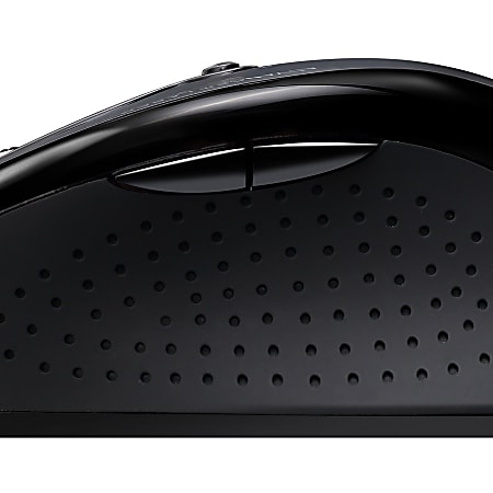 Adesso iMouse G25 Wireless RF Ergonomic Laser Mouse Black - Office Depot