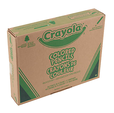 Crayola Classpack Color Pencils Set Of 462 - Office Depot