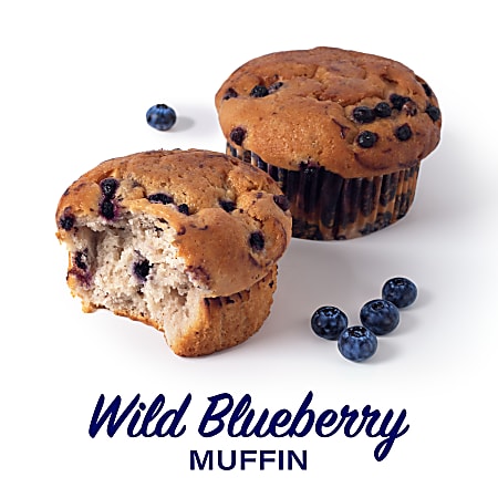 Nemos Wild Blueberry Muffins 4 Oz Pack Of 12 Muffins - Office Depot