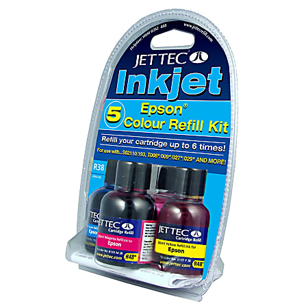 Jet Tec 10163JSAF Epson Compatible Photo Color Ink Refill Kit - ODP ...