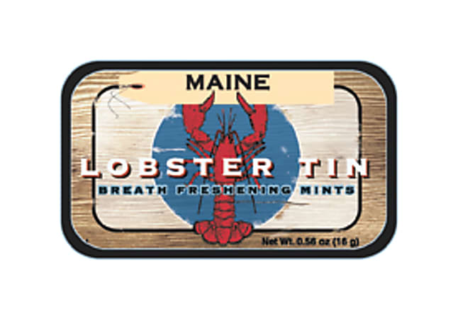 AmuseMints Destination Mint Candy Maine Lobster 0.56 Oz Pack Of 24 ...