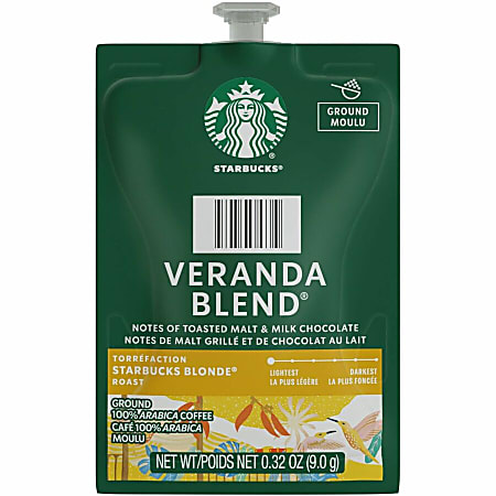 Starbucks Freshpack Ground Veranda Coffee - Office Depot