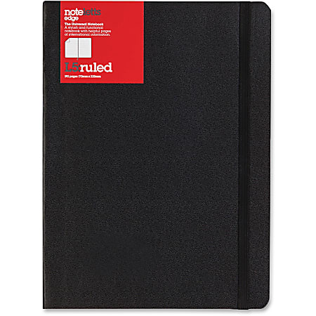 Rediform Letts Of London L5 Ruled Notebook 9 x 6 96 Sheets Black ...