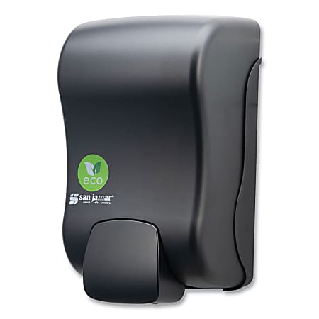 San Jamar ecoLogic Rely Manual Foam Soap and Sanitizer Dispenser 900 mL ...