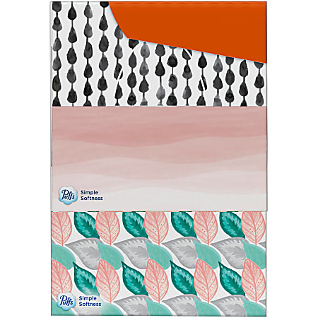 Puffs Basic 2 Ply Facial Tissues White 180 Tissues Per Box Case Of 3 ...