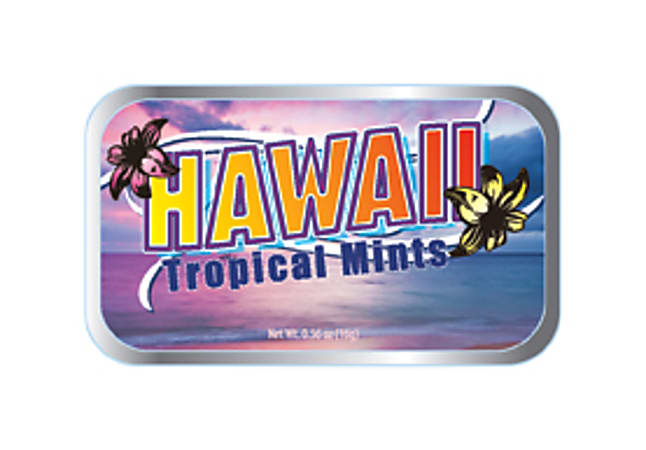 AmuseMints Destination Mint Candy Tropical Mints Hawaii 0.56 Oz Pack Of ...