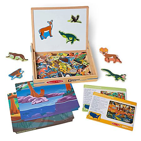 Melissa Doug National Parks Picture Matching Magnetic Game - Office Depot