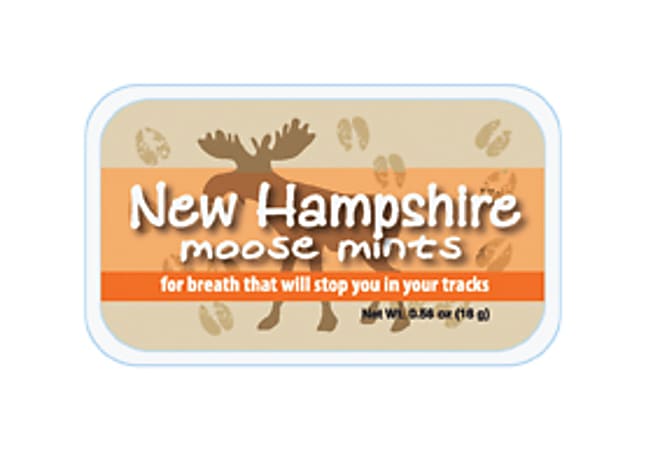 AmuseMints Destination Mint Candy New Hampshire Moose 0.56 Oz Pack Of ...