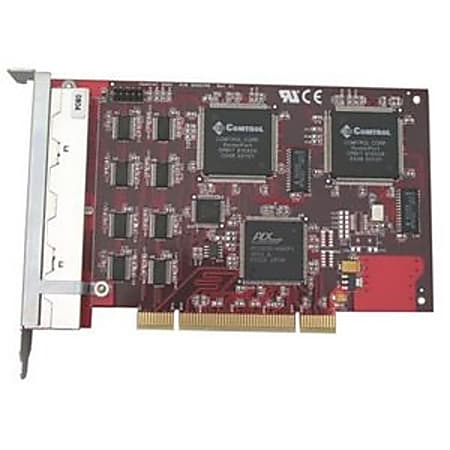 Comtrol RocketPort Universal PCI 8J Serial Adapter - Office Depot