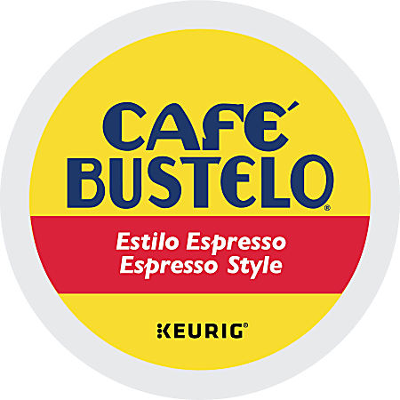 Cafe Bustelo Keurig Caf Bustelo Single Serve Pods Espresso Roast ...