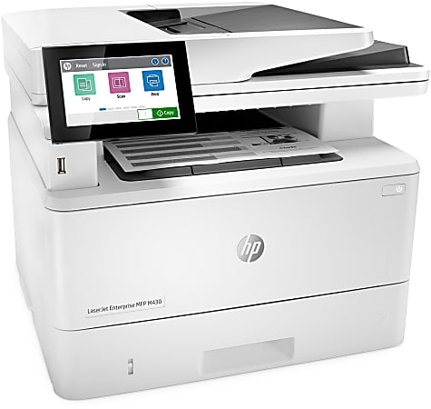 HP LaserJet Enterprise MFP M430f Laser All In One Monochrome Printer ...
