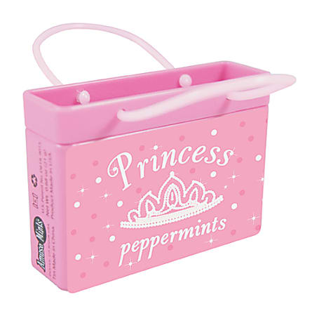 AmuseMints Mint Candy Shopping Bag Tins Princess Pack Of 24 - Office Depot