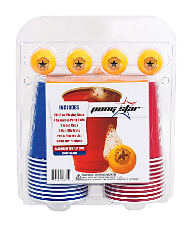 Pong Star Pong Kit - Office Depot