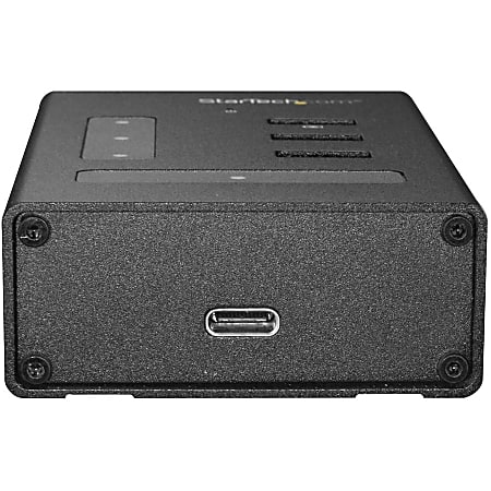 StarTech.com 4 Port USB 3.0 Hub 1x USB C 3x USB A Mountable Metal USB ...