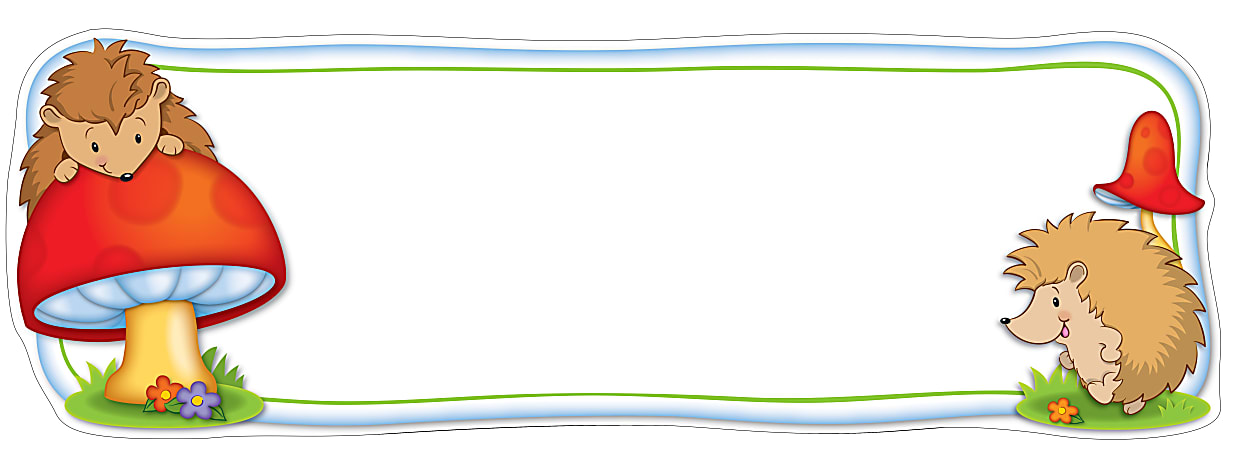 Carson Dellosa Happy Hedgehogs Bulletin Board Set Multicolor Grades Pre ...