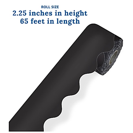 scalloped border roll