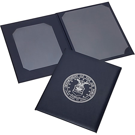 SKILCRAFT Air Force Award Certificate Vinyl Holders AbilityOne 7510 00 ...