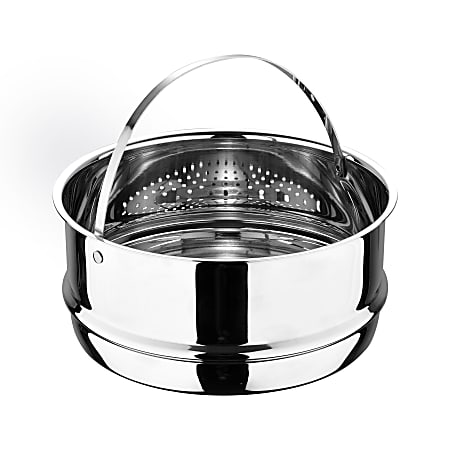 Bergner Essentials Stainless Steel Soup Pot With Tempered Glass Lid And ...