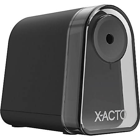 X Acto Mighty Mite Electric Pencil Sharpener Black - Office Depot