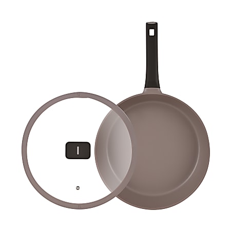 Masterpro Gastro Titanium Aluminum Nonstick Fry Pan With Lid 12 12 ...