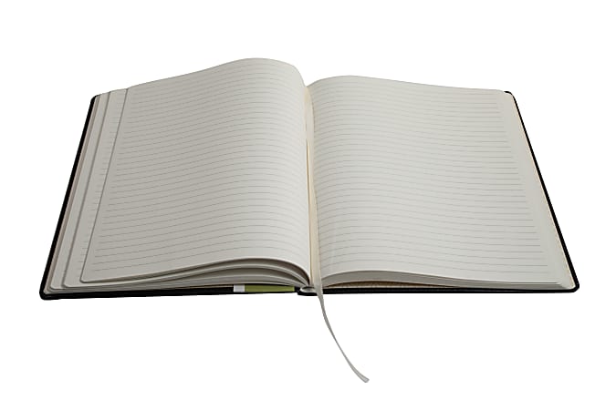 Eccolo Desk Journals 8 x 9 34 Black - Office Depot