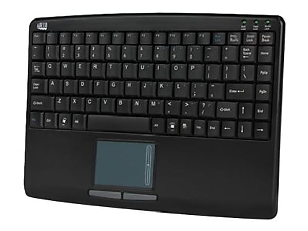 Adesso AKB 410UB SlimTouch USB Mini Keyboard With Built In Touchpad ...