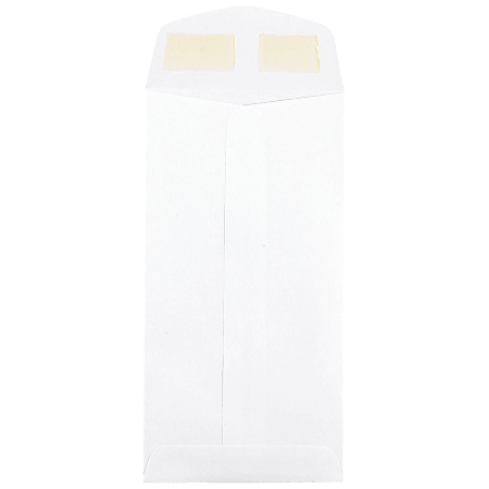 JAM Paper Coin Envelopes 7 Gummed Seal White Pack Of 250 Envelopes ...