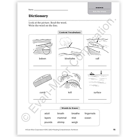 Evan Moor Educational Publishers Reading Comprehension Nonfiction Grade ...