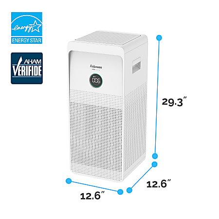 Fellowes AeraMax SE HEPA Air Purifier 915 Sq. Ft. Coverage White ...