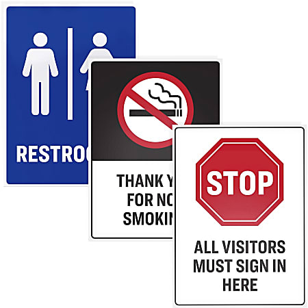 Avery Surface Safe Sign Labels 7 x 5 Rectangle Pack Of 30 - Office Depot