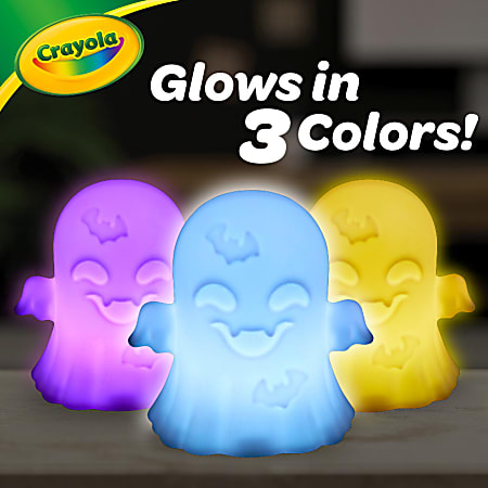 Crayola Light Ups Light Up Ghosts Reusable Coloring Toy Glow in The ...