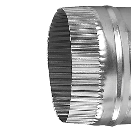 Deflecto Dryer Offset Connector 10 x 4 Silver - Office Depot