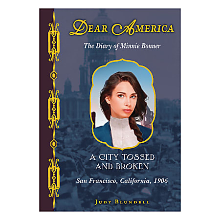 Scholastic A City Tossed And Broken The Diary Of Minnie Bonner - Office ...