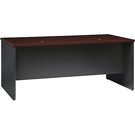 WorkPro Modular 72 W x 36 D Left Pedestal Computer Desk ...