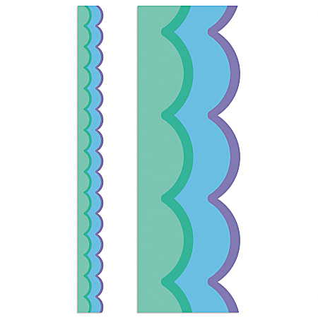Carson Dellosa Education Scalloped Border Happily Ever Elementary Retro ...