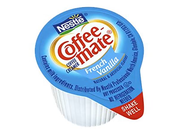 Nestl Coffee mate Liquid Creamer French Vanilla Flavor 0.38 Oz Single ...