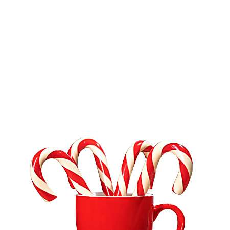 Hammonds Candies Peppermint Candy Canes 1.75 Oz Pack Of 24 Candy Canes ...