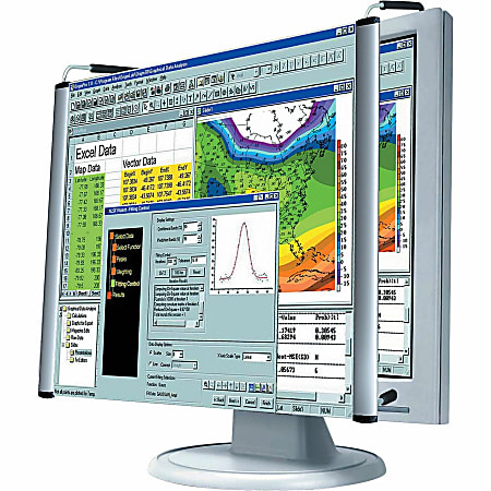 Kantek LCD Monitor Magnifier 19in For 19 Monitor Acrylic Anti glare 1 ...