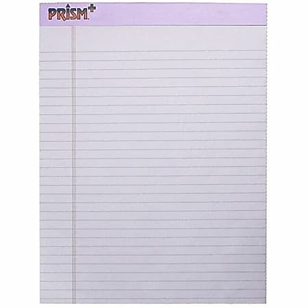 TOPS Prism Color Writing Pads 8 12 x 11 34 100percent Recycled Legal ...