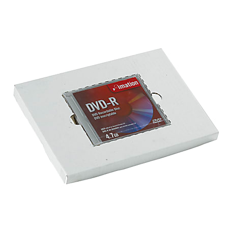 Partners Brand White Single CD Literature Inserts 10 14 x 12 1116 Pack ...