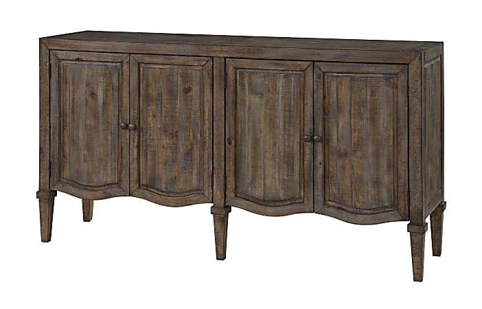 Coast to Coast Barnaby French Country Vintage Inspired Wood Sideboard ...