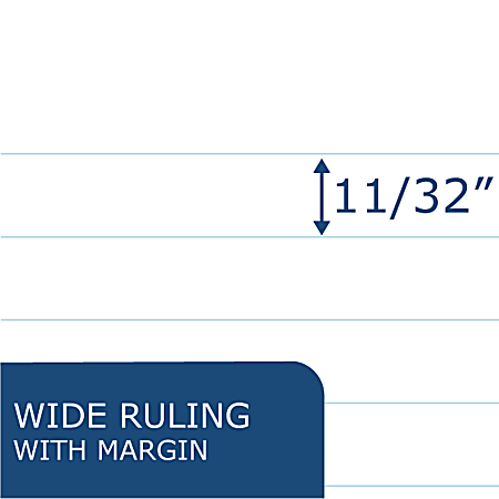 Roaring Spring Composition Book 7 12 x 9 34 Wide Ruled 100 Sheets Black ...