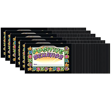 North Star Teacher Resources Punch Cards Positive Behavior 36 Per Pack ...