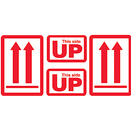 Tape Logic Preprinted Shipping Labels DL1890 Arrow Directional Arrows 9 ...