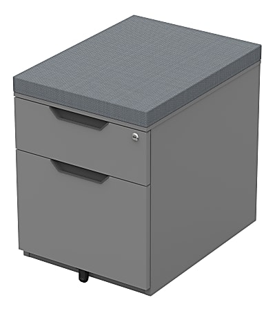 File cabinet with seat cushion store
