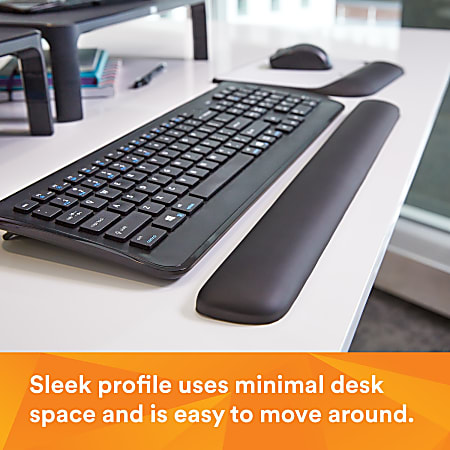 3M Gel Wrist Rest for Keyboards Soothing Gel Technology For Comfort And ...