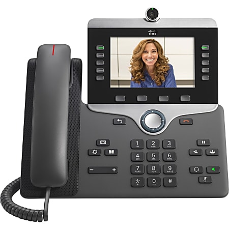 Cisco 8845 IP Phone CordedCordless Corded Bluetooth Wall Mountable ...