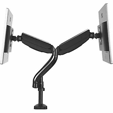 Dual Monitor Arm Fully Adjustable Double Screen Mount for 2 Monitors ...