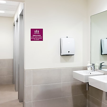 Custom Create Your Own Engraved Plastic Wall Sign Name Plate Square Or ...