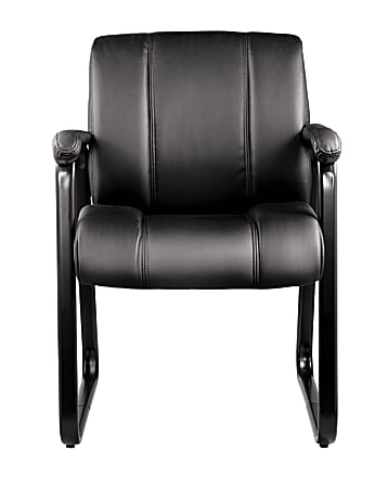Realspace Bellanca Guest Chair Black BIFMA Compliant - Office Depot